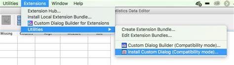 Installing PROCESS On SPSS MacOS Sierra Dunsurfin