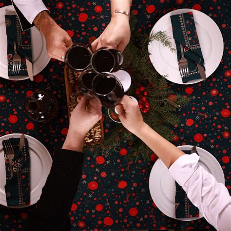 ძველი სუფრა სუფრა ალილო მწვანე 140 X 140 სმ Veli Store