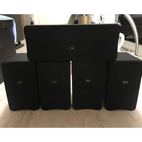Mirage Avs 200 Small Bookshelf Satellite Loudspeakers A Set Of 5 Pieces 8 Ohms 100 Watts
