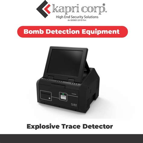 Explosive Trace Detector At Best Price In Mumbai By Kapri Corp Id