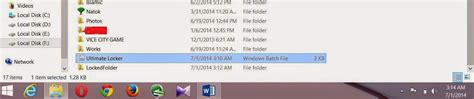 portable software blog folder locker “ultimate locker” মাত্র ২ কেবি এর