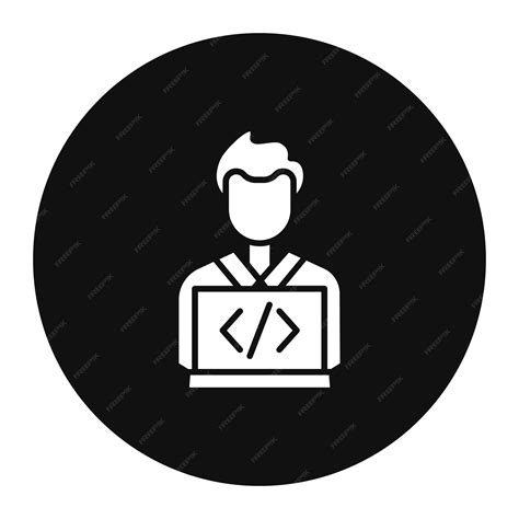 Premium Vector Software Developer Vector Illustration