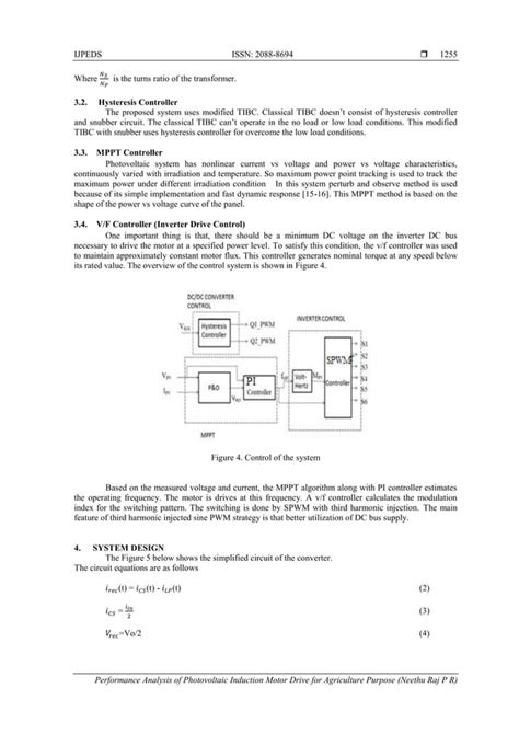 performance analysis of photovoltaic induction motor drive for