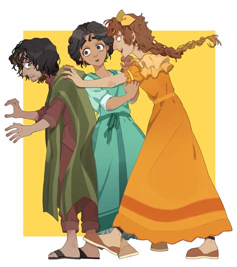 Bruno Madrigal Pepa Madrigal And Julieta Madrigal Encanto Drawn By Sweetp Danbooru