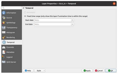 QGIS Temporal Controller With Raster Data Geographic Information Systems Stack Exchange