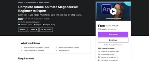 complete adobe animate megacourse beginner to expert beginners