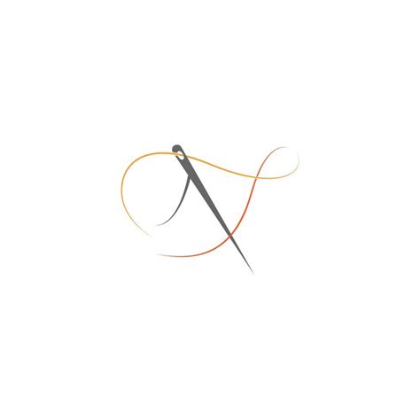 Premium Vector Needle Icon Logo Illustration Template