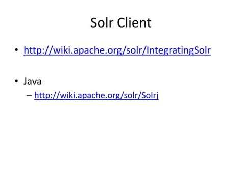 introduction apache solr 4 4 ppt