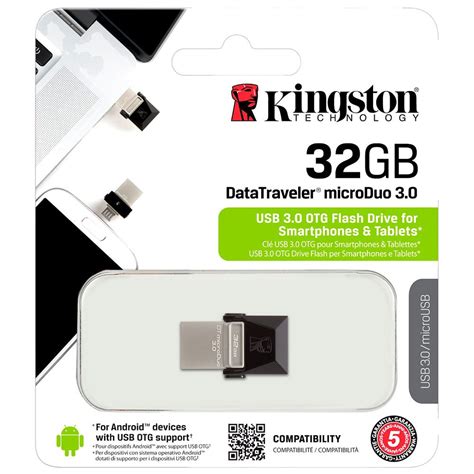 Kingston DataTraveler Micro Duo USB 3.0 32GB, Techinn
