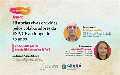 Edição De Projeto Eu Sou O Livro” Destaca Profissionais Da Espce