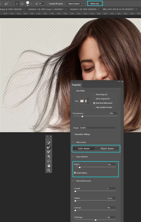 refine edge tool not working adobe community 13248751