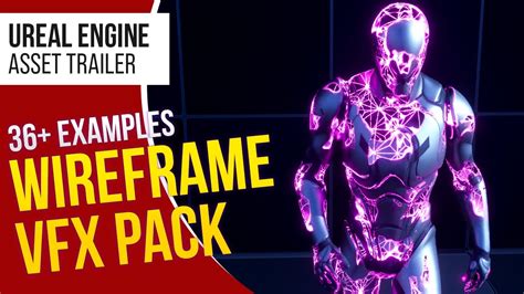 Ue5 L Wireframe Vfx Pack L Unreal Engine 5 Trailer Youtube