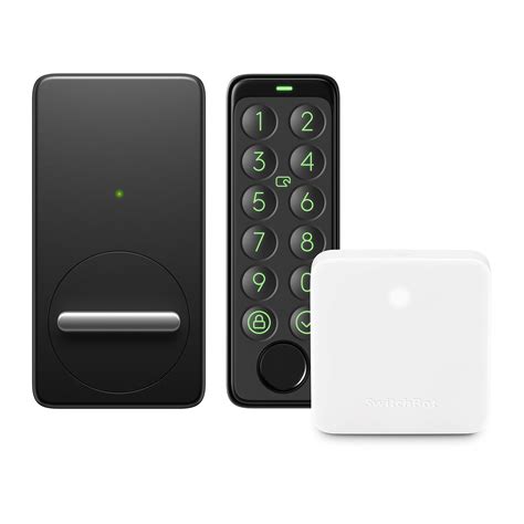 buy switchbot wi fi smart lock with keypad touch fingerprint entry