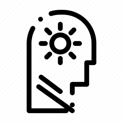 Brain Control Mind Setting Icon