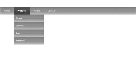 Stylish Css3 Dropdown Menu For Your Website