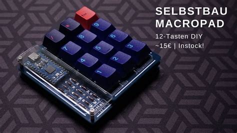 Günstiges DIY Macropad Streamdeck bauen YouTube