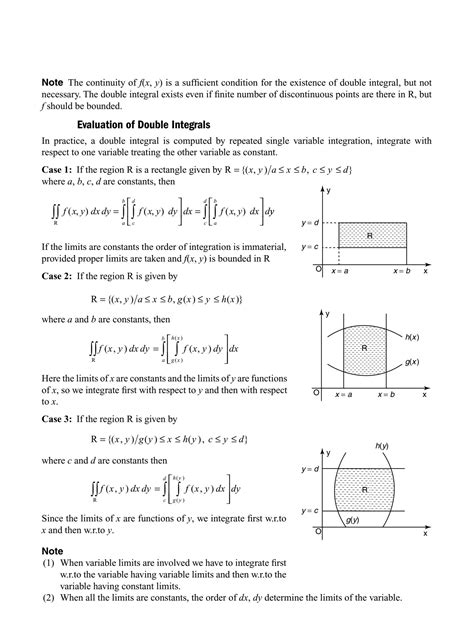 SOLUTION: Mathematics i multiple integrals - Studypool