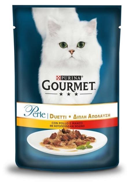 Влажный корм Purina Gourmet Perle с курицей и говядиной 85 г от ...