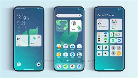 Nature IOS MIUI Theme Cool Nature Style Theme With IOS Flavour