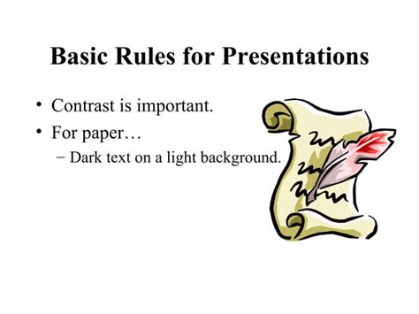 Basic Power Point Guidelines PPT