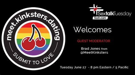 Brad Jones Of Meetkinksters Joins This Weeks Sextalktuesday Freeones Blog Pornstars