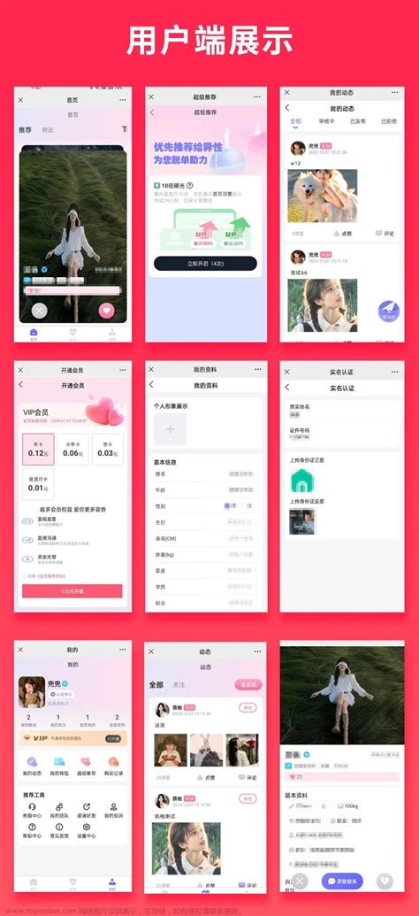 【全开源】java婚恋相亲红娘牵线系统源码支持微信小程序微信公众号h5app Toy模板网
