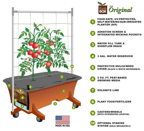 Planter Box Kit Container Gardening Earthbox