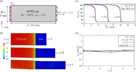 Simulation Of Frontal Polymerization Conducted Under A Constant