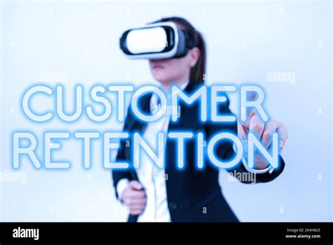 Hand Writing Sign Customer Retention Conceptual Photo Activities Companies Take To Reduce User