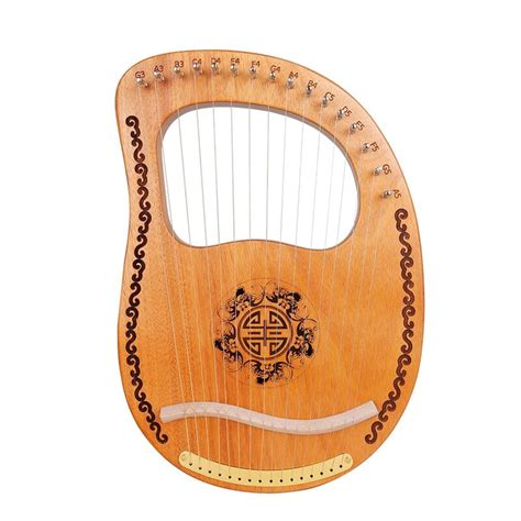 Lyre Harp 16 String Mahogany Body String Instrume Grandado