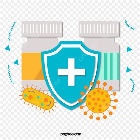 평평한 의료용 안티에 피드 실드 의료 클립 아트 방패 의약품 Png 일러스트 및 벡터 에 대한 무료 다운로드 Pngtree