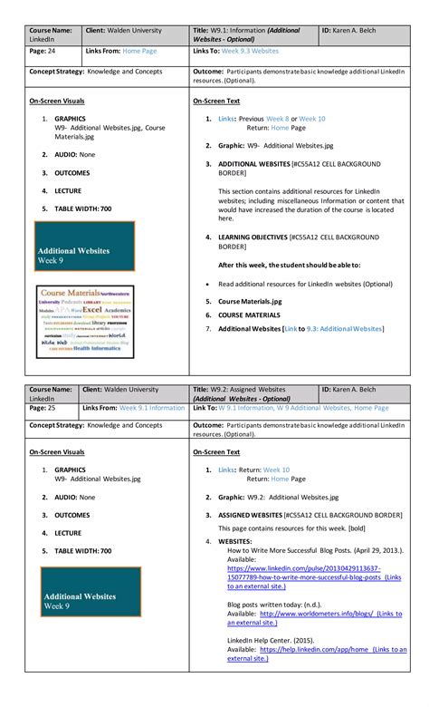 Linkedin Storyboard Pdf