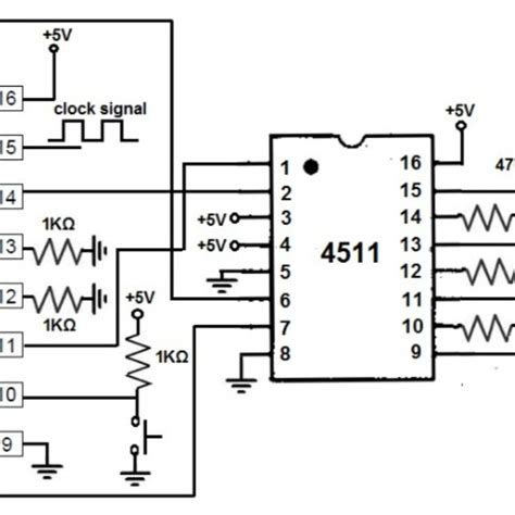 Clock Circuit Diagram