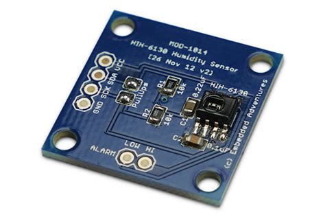 Embedded Adventures Products Hih 6130 Temperature And Humidity Module