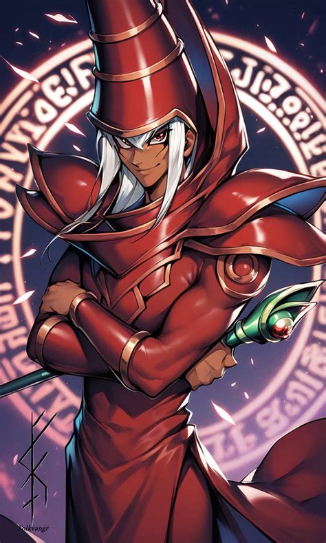 Dark Magician Arkana By Sessrumnir Folkvangr On Deviantart