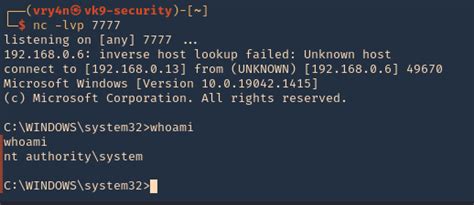 Privilege Escalation Unquoted Service Path Windows Vk9 Security