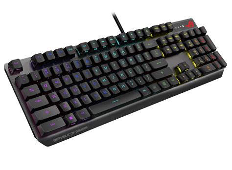 ASUS ROG SCOPE RX XA RGB Gaming Mechanical Keyboard RX Red Switches