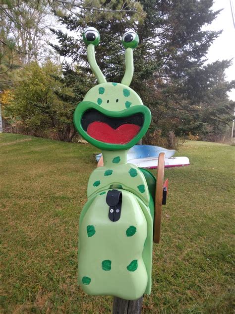 Snail Mailbox Snail Mail Cartoon Mailbox Crossknots Woodworking