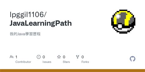 Github Lpggil Javalearningpath Java
