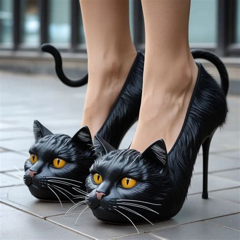 Cat Inspired High Heels The Purrfect Blend Of Fashion And Feline Flair Stylish Home Idea