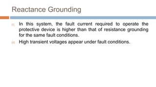 Neutral Grounding PPTX