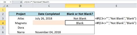 Excel Formula If Cell Is Not Blank Excelcht