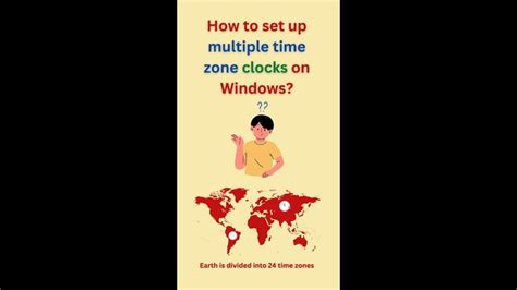 how to set up multiple time zone clocks on windows time zone clocks