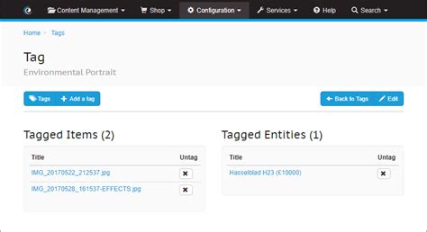 enhanced tag management system