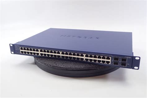 Netgear Prosafe Gs T V Port Xsfp Gigabit Ethernet Smart Switch For Sale Knoppix Net