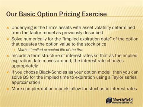 Ppt Extending Factor Models Of Equity Risk To Credit Risk And Default Correlation Powerpoint