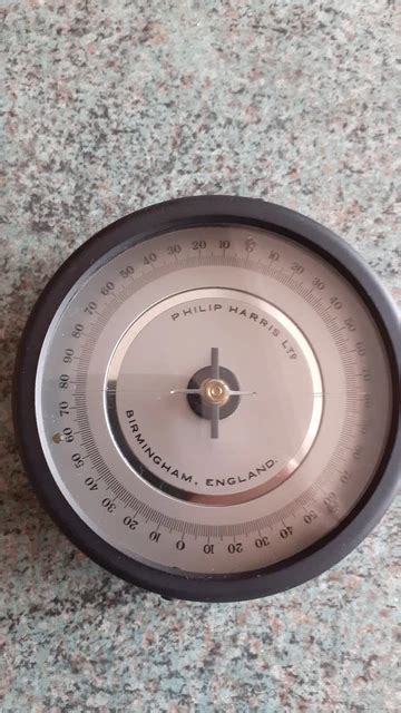 Vintage Philip Harris Deflection Magnetometer Compass Laboratory Vgc £