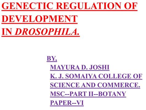 Bot Msc Part Ii Sem 42014 15paper 6mayura D Joshi Ppt