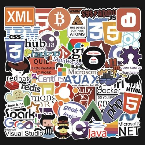 programmer stickers etsy