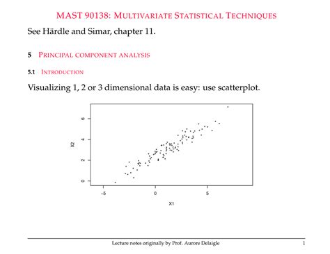 Denniss Week3 Lecture 3 Notes Mast 90138 Multivariate Statistical